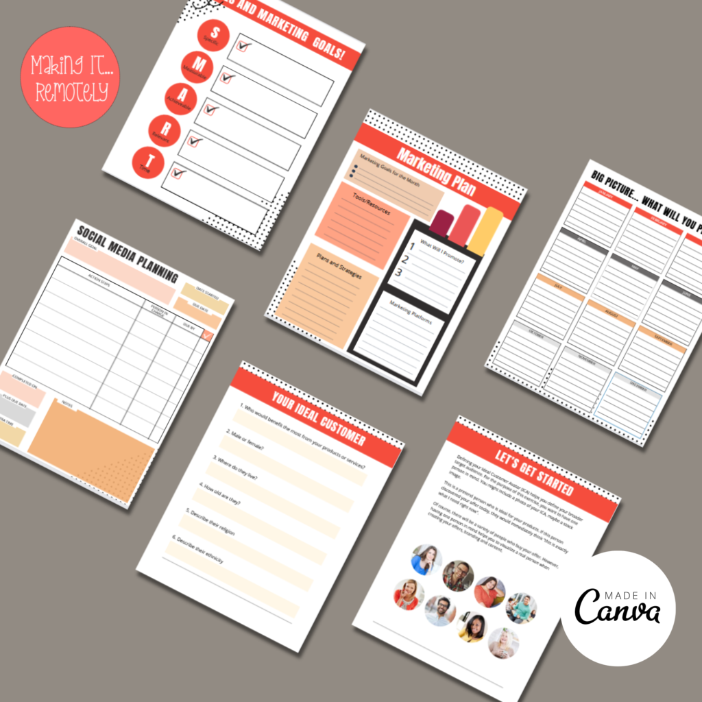 Profit Craft Printable Marketing Campaign Template - Making It Remotely