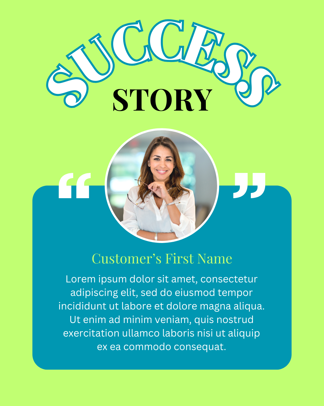 Success Story Customer Testimonial Template - Making It Remotely